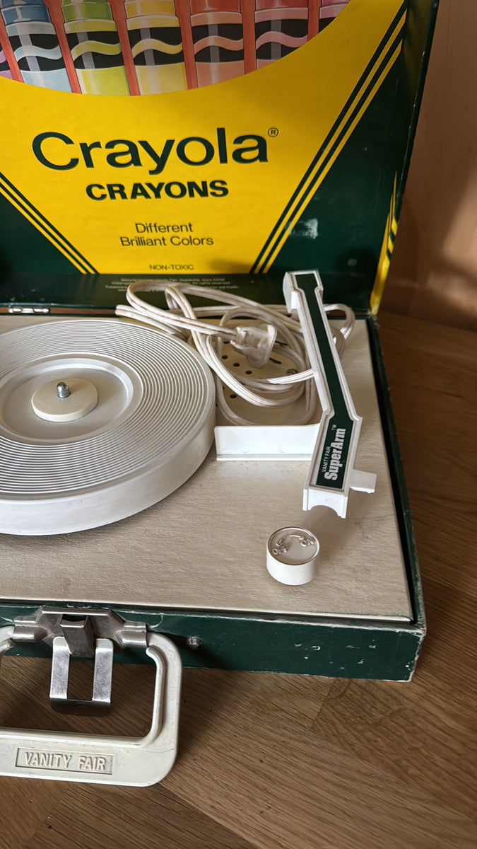 Vintage American Crayola Crayons - Record Player – FISH4JUNK